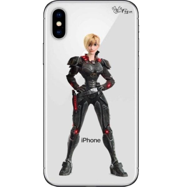Capinha de Celular Detona Ralph - Sargento Calhoun Capinha de Celular Detona Ralph - Sargento Calhoun